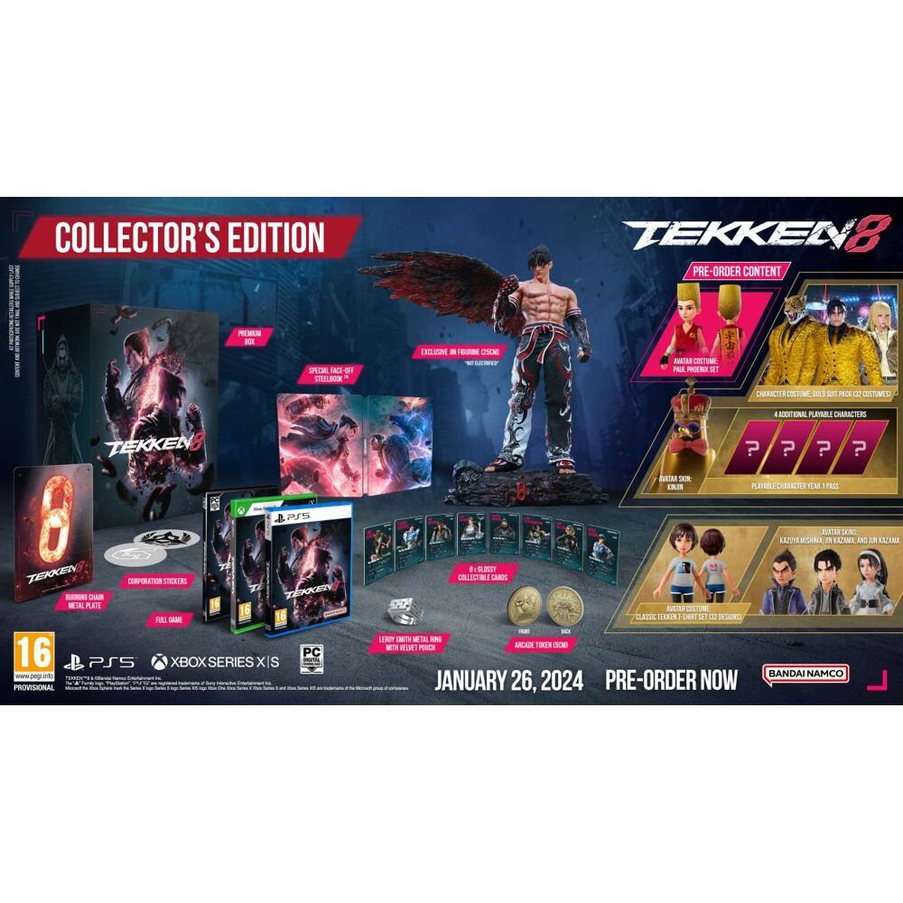 BANDAI NAMCO Entertainment Tekken 8 - Collector's Edition Xbox Series X ...
