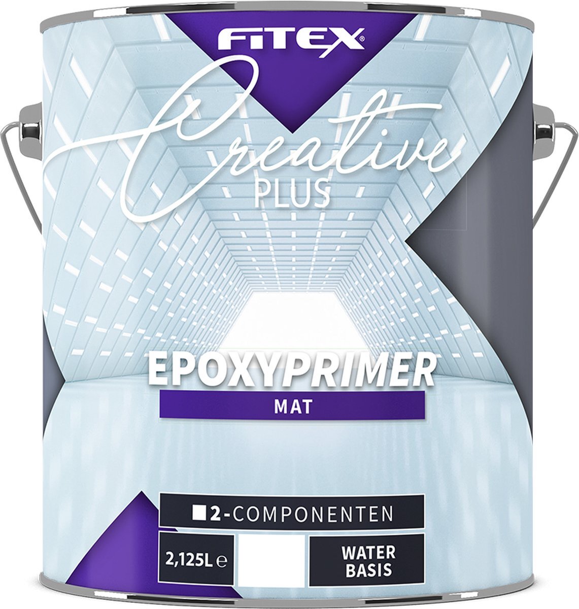 Fitex Creative+ Industriële Epoxy Primer 2-componenten-Grijs-2,5 liter ...