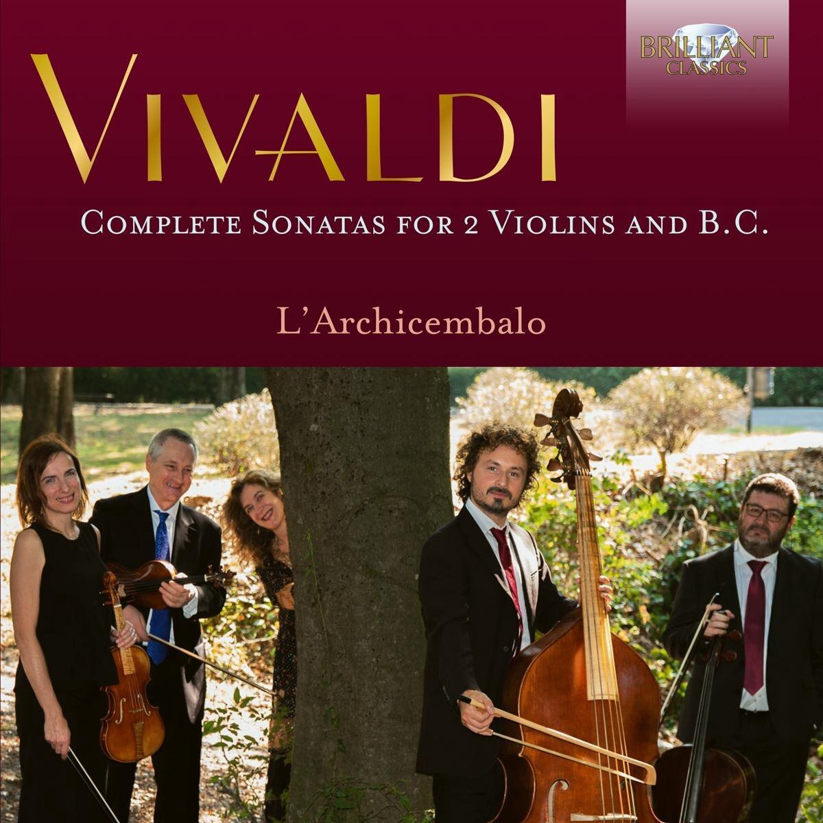 Brilliant Classics Vivaldi: Complete Sonatas for 2 Violins and B.c ...