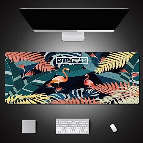 DHSBD Roze flamingo Grote muismat Gaming Lockedge Grote muismat Desk ...