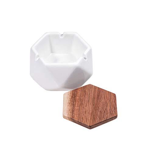 LUCBEI asbak Keramische asbak met deksel Outdoor Home Koffietafel ...