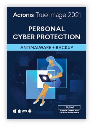 Acronis True Image Advanced 2021 5Apparaten 1Jaar | SOFTWARE | Wij ...