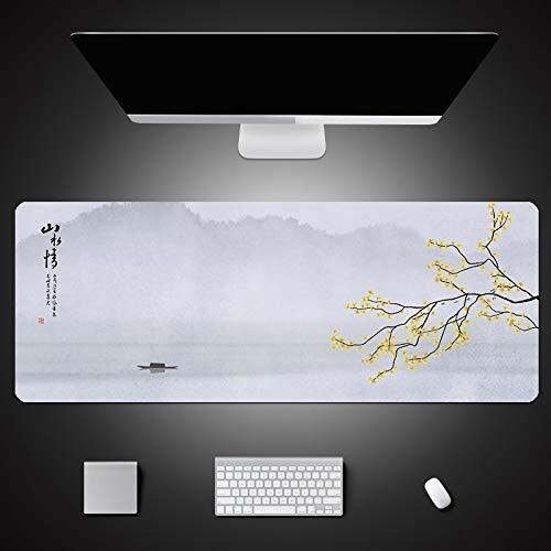 DHSBD Landschapspatroon muismat groot formaat tafelmat antislip ...