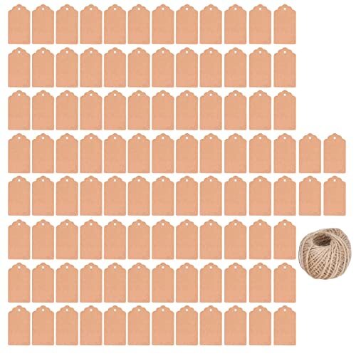 minifinker Ambachtelijke labels, papieren labels in nostalgische stijl ...