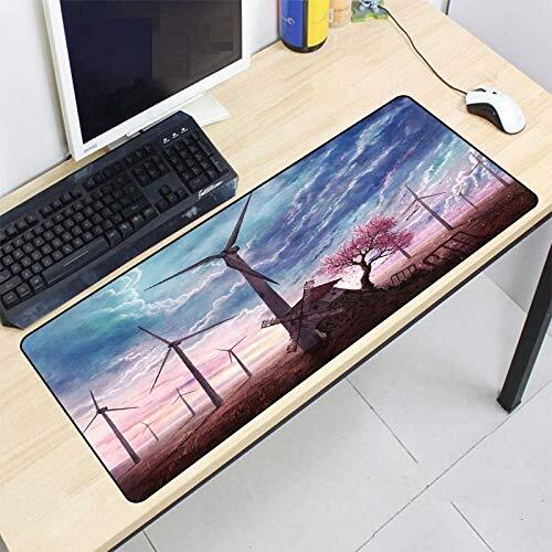 DHSBD Liggend Afdrukken Gaming-Muismat Groot Xxl-Computermuismat ...