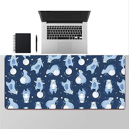 DHSBD Cartoon Print Grote Lock Edge Muismat Computer Muismat Gaming Pad ...