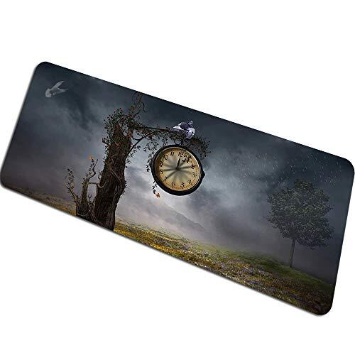 DHSBD Klokpatroon Print Computer Gaming Muismat Pc Laptop Muismat ...