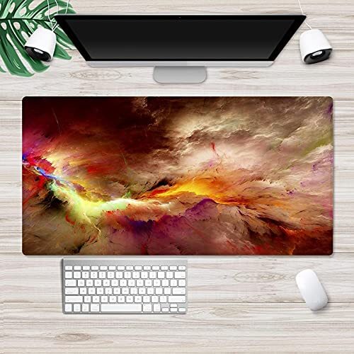 DHSBD Leuke Eenhoorn Print Lock Edge Grote Muismat Waterdicht Rubber ...