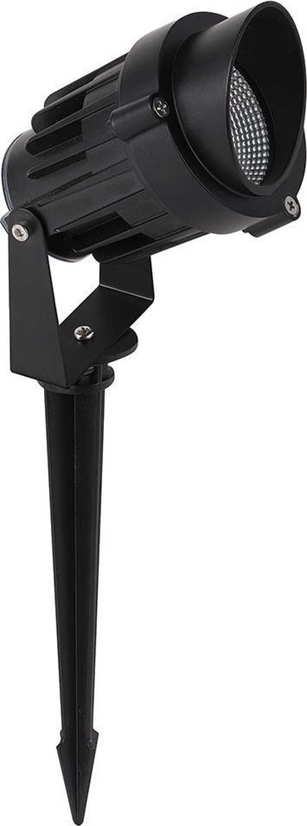 HOFTRONIC Renzo Cap - Tuinspot voor buiten - Zwart - 3000K Warm wit ...