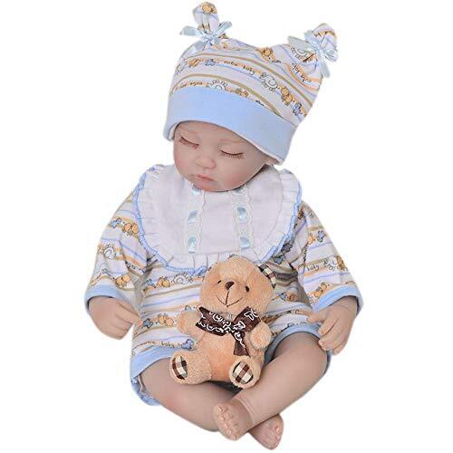 XYSQWZ Mode Pasgeboren Poppen 42 CM 17 Inch Levensechte Reborn Baby ...