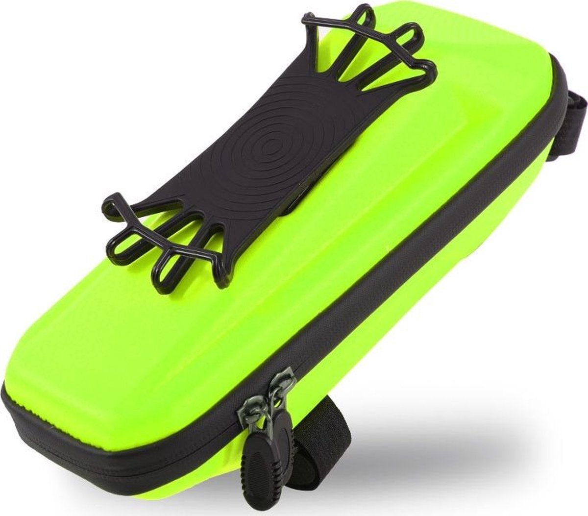 Mobigear Zipper Bag Frame Telefoonhouder Fiets - 6.5 inch - Geel ...