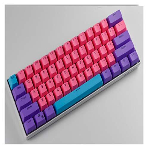 FANGCHENG keycaps PBT Frosted Backlit Key Caps voor 60% Lay-out ...