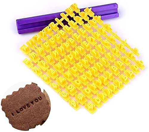 Yizunnu DIY cijfers letters cake print bakvorm alfabet stempel ...