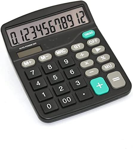 LEEOOL 12 cijfers elektronische groot scherm desktop rekenmachines Home ...