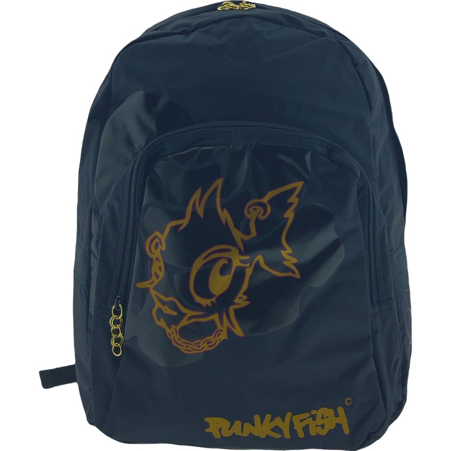 Benza punkyfish - rugzak - rugtas - zwart - 40 x 34 cm - zwart | KOFFER ...