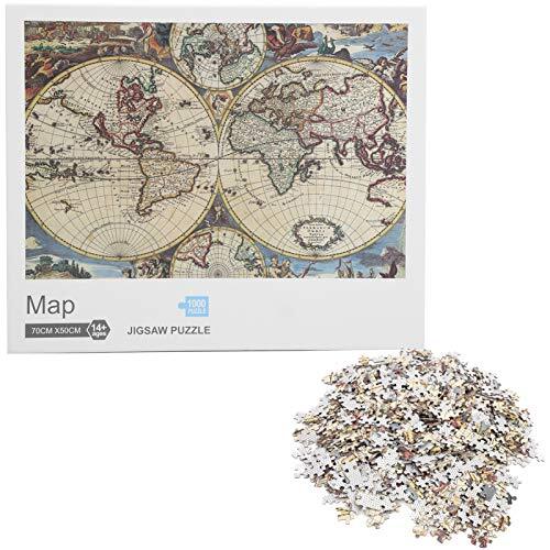 Asixxsix Kinderen legpuzzel, ronde hoeken 1000 stuks educatieve ...