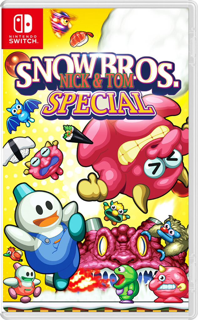 Clear River Games Snow Bros Nick & Tom Special Nintendo Switch ...
