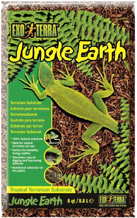 Exo Terra Tropische Substraat Jungle Earth 8.8 l Dierbenodigdheden ...