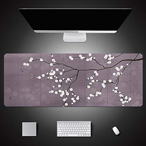 DHSBD muismat groot Mooi bloempatroon tafelmat thuiskantoor toetsenbord ...