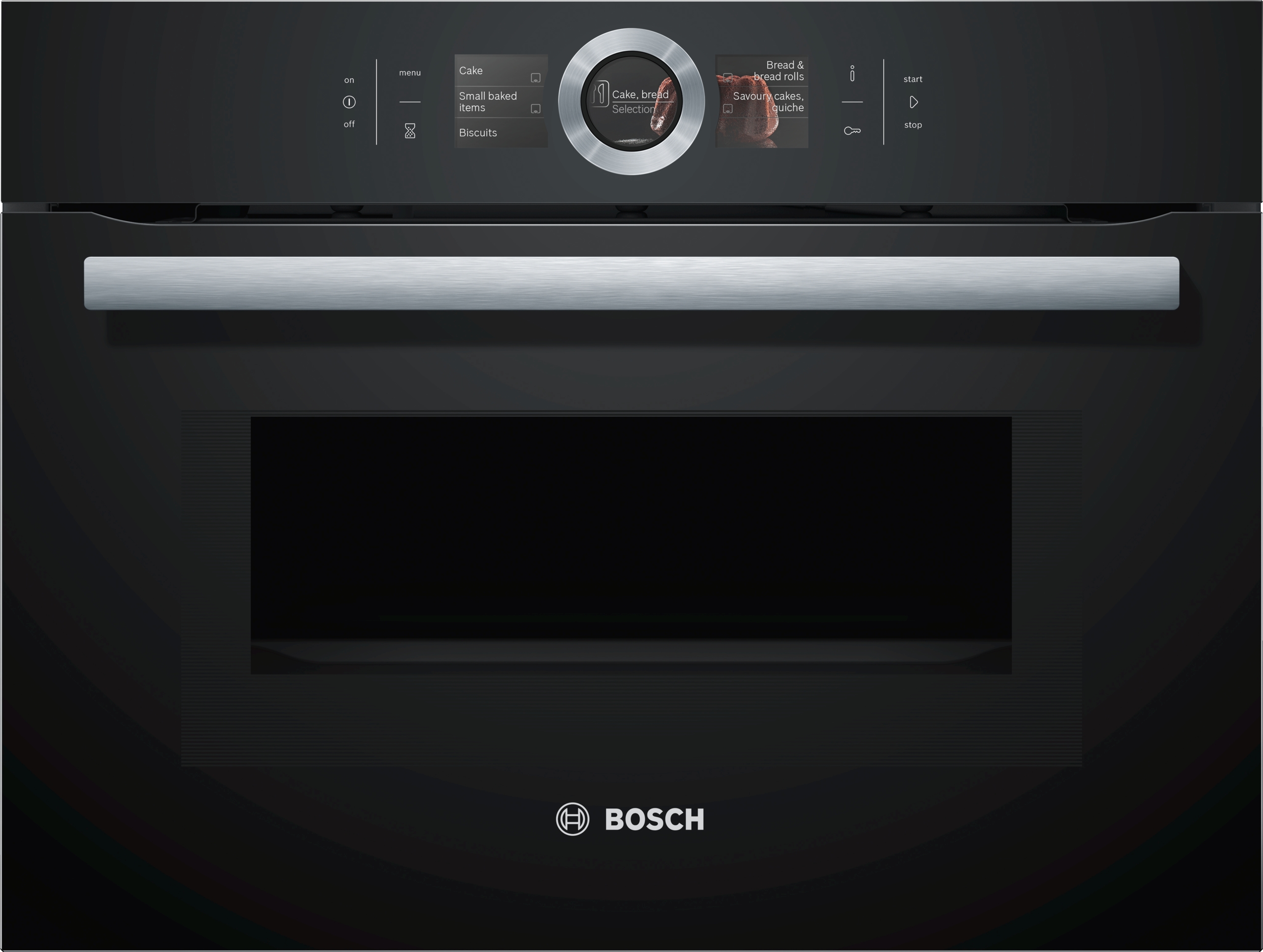 Bosch Serie 8 CMG676BB1 - Compact Oven with Microwave - Black | INBOUW ...