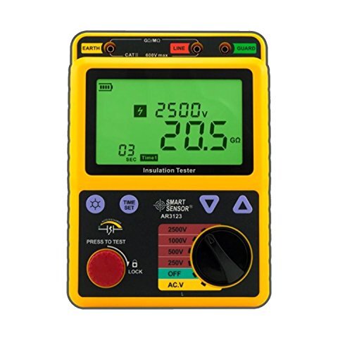 EZGA 250~2500V Digital High Voltage isolatieweerstandstester ...