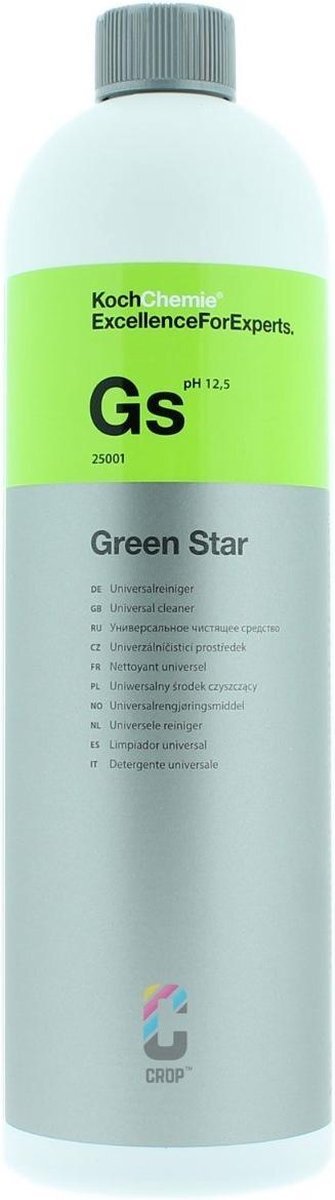 Kochchemie Koch Chemie Green Star Universele Cleaner 1000 Ml Koffer En Reistas Wij Helpen