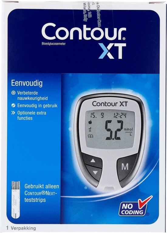 Bayer Contour XT Startpakket | GLUCOSEMETER | Wij helpen je kiezen!