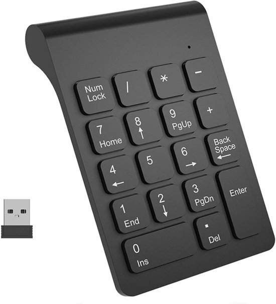 Floomey Numeriek toetsenbord draadloos - draadloze numpad - wireless ...