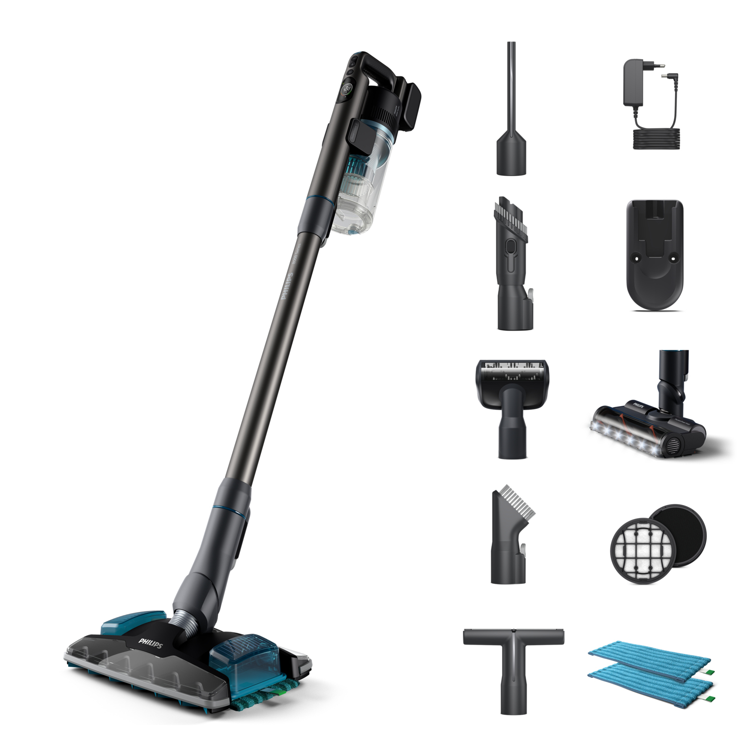 Philips 8000 Series XC8057/01 Steelstofzuiger Aqua Plus | STOFZUIGER ...