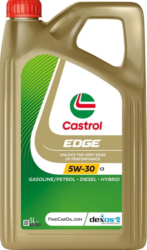 Castrol Edge 5W30 C3 - 5 Liter - Volledig Synthetische Motorolie voor ...