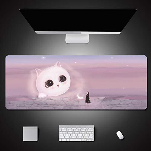 DHSBD Cartoon Meisje Mousepad Gaming Muismat Roze Mat Game Computer ...