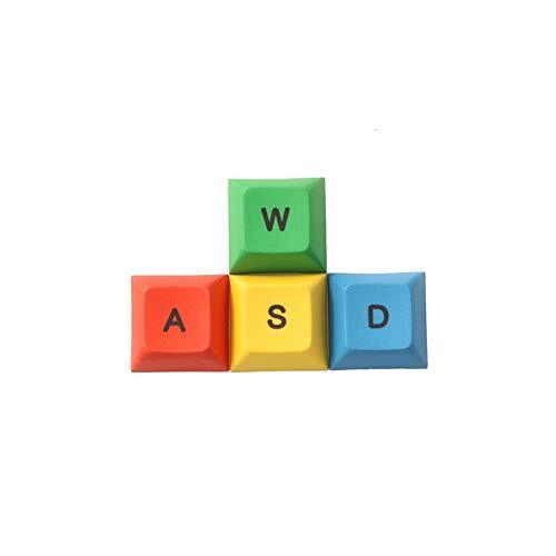 FANGCHENG Keycaps 1/4 stks Keycap PBT ESC WASD richting arrow Key cap ...