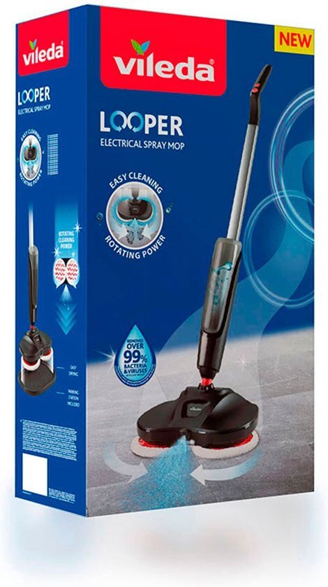 Vileda Looper elektrische spuitwasser 1 stuk 169836 Vloerreiniger kopen ...