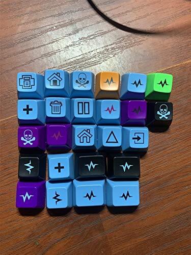 FANGCHENG Keycaps 1 Set PULSE SA ABS-keycap voor mechanisch toetsenbord ...