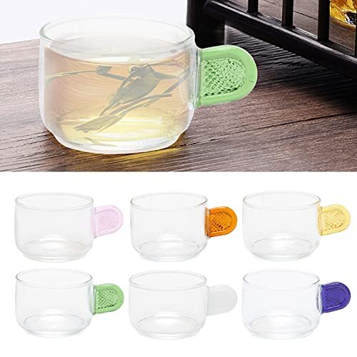 0.1 Glazen theekopje, hoge hardheid drinkbeker Anti-verbranding en ...