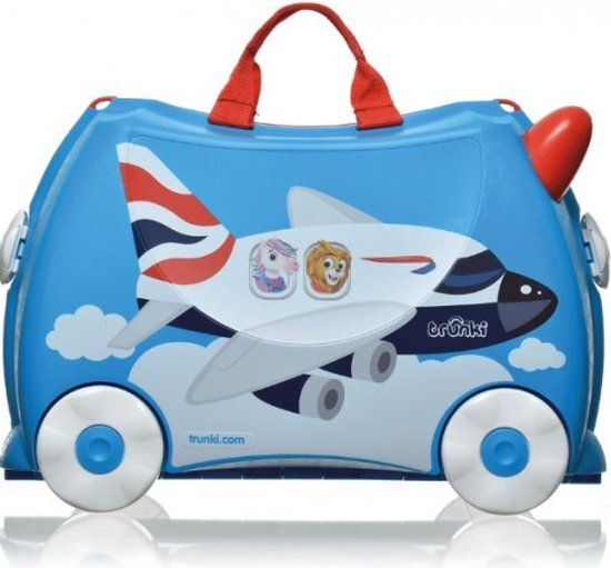 Trunki Kinderkoffer - Amelia het vliegtuig | KOFFER EN REISTAS | Wij ...