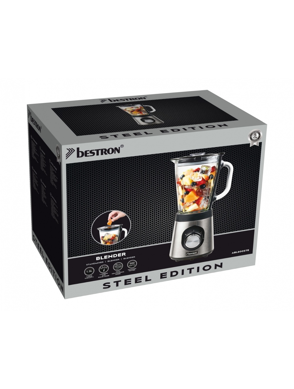 Bestron ABL800STE | BLENDER | Wij helpen je kiezen!