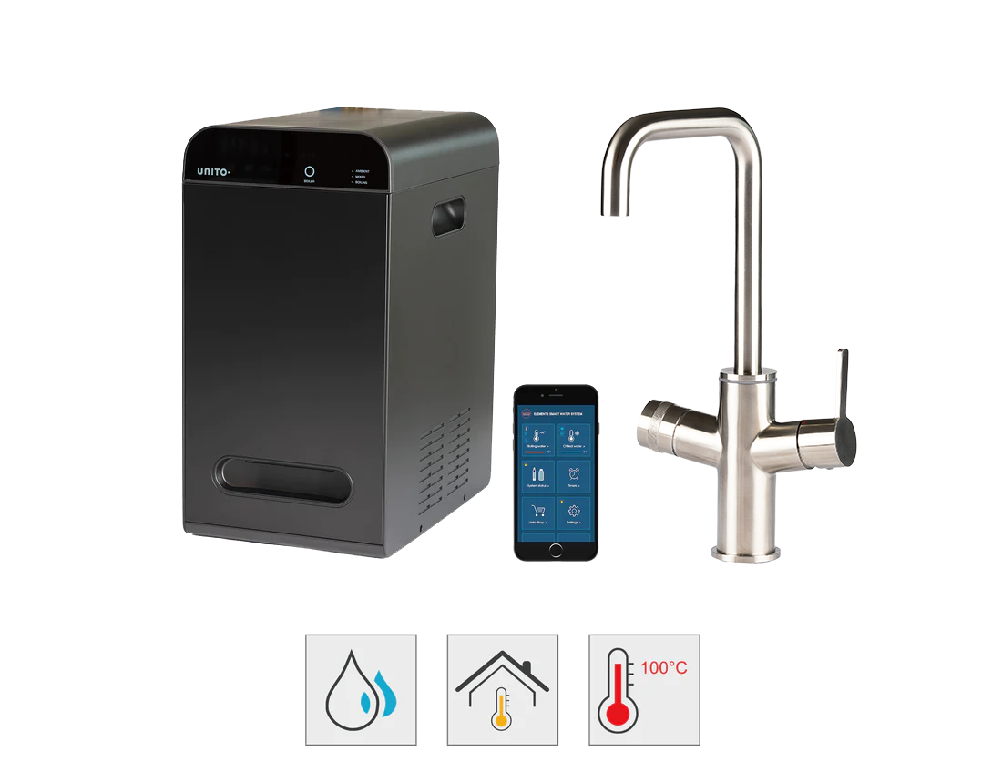 Unito C0035-F0150 LAVA G2 4.4L kraan Universe U-uitloop Kokend water ...