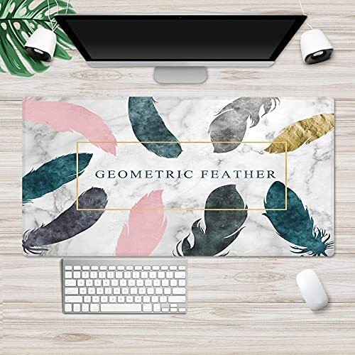 DHSBD 90X40 Cm Grote Muismat Vergrendeld Muis Mat voor Laptop Flamingo ...