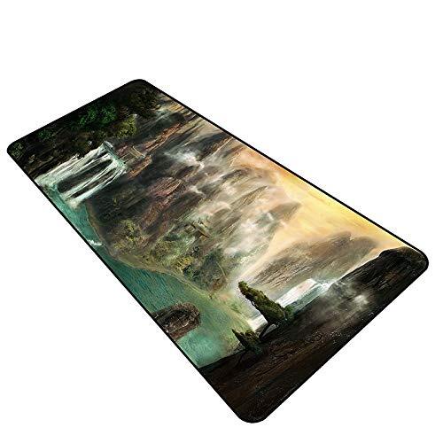 DHSBD Grote Muismat Tapijt voor Muis Antislip Rubberen Vergrendeling ...