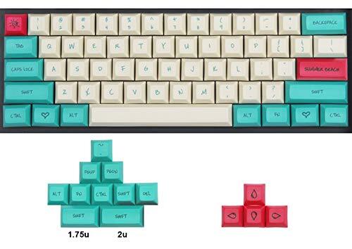 FANGCHENG Keycaps 1 Set Keycap Hawaii Theme PBT Dye-subbed voor MX ...