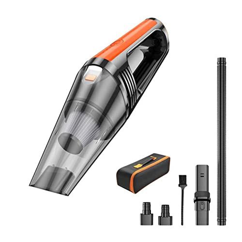 HULKAY Stofzuigers 6000 Pa draadloze autostofzuiger Handheld mini ...