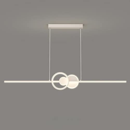 ENJACE Hanglamp, Gold Strip Pendant Light, Metal Linear Hanging Lamp ...