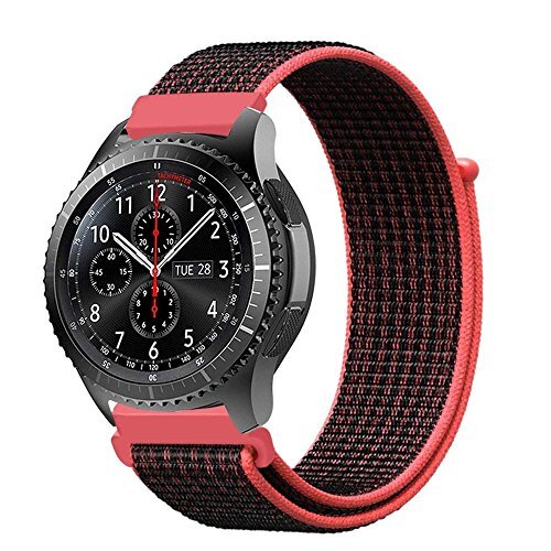 Systems Armband 22 mm van nylon voor Huawei Watch smartwatch in rood ...