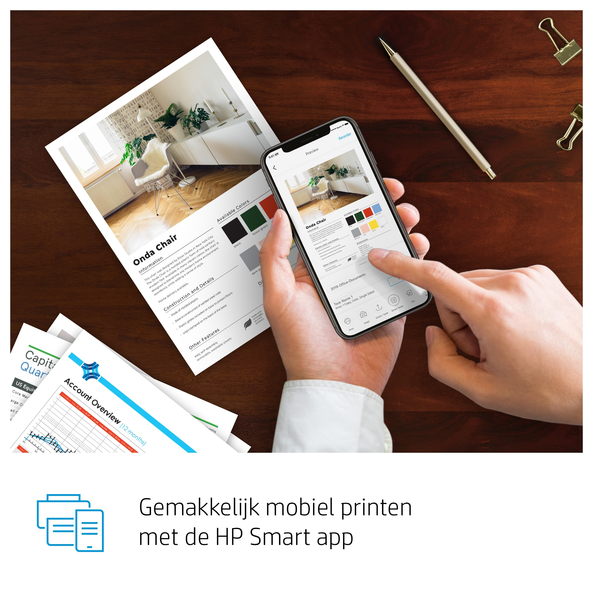 HP HP Color LaserJet Pro M255dw, Kleur, Printer voor Print ...