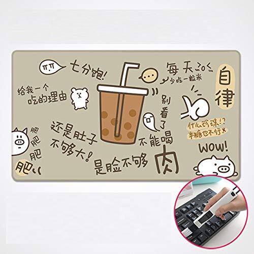 DHSBD Leuke Bedrukte Muismat Wasbare Rubberen Muismat Accessoires ...