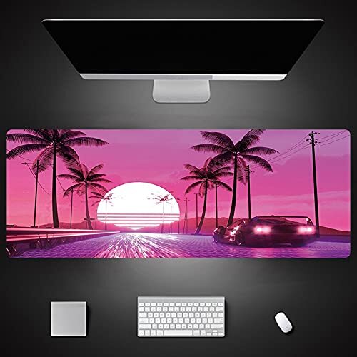 DHSBD Liggend Afdrukken Gaming Muismat Grote Muismat Computer Gaming ...