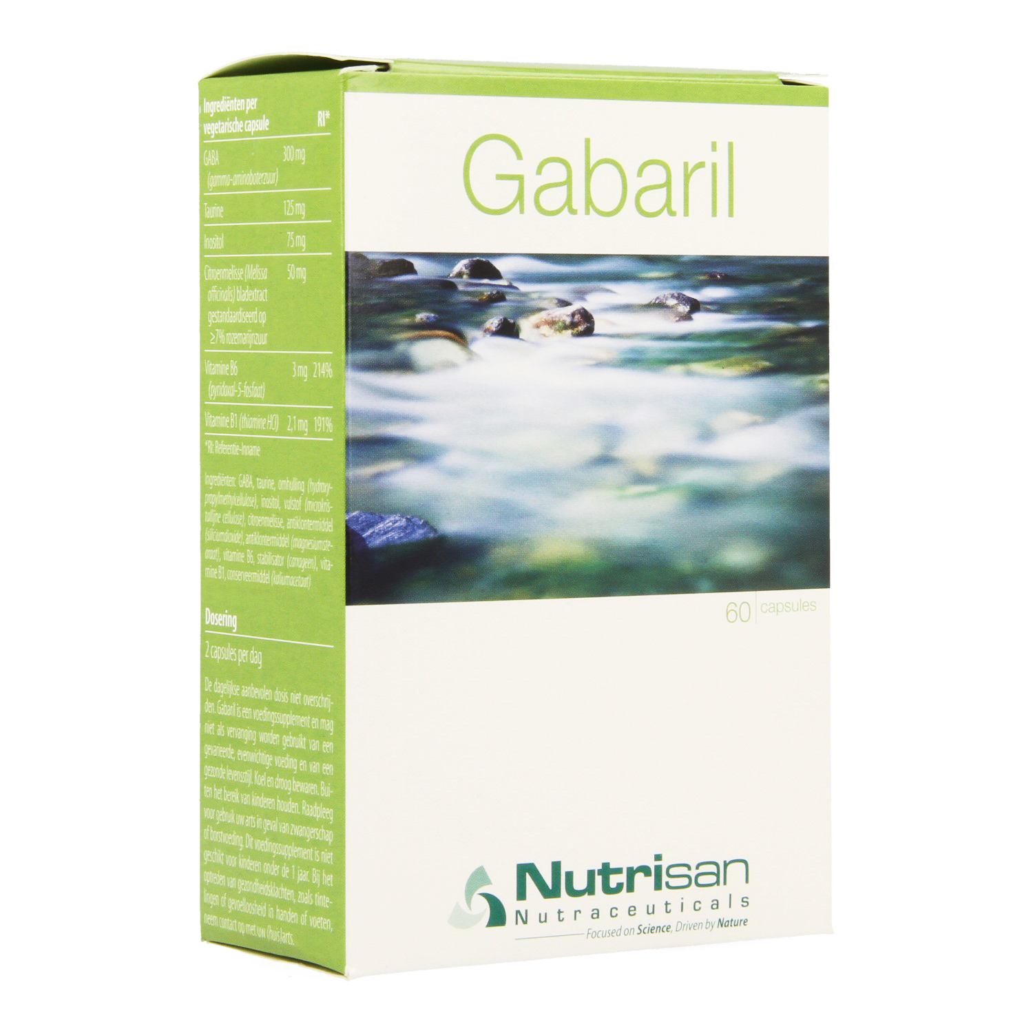 Nutrisan Gabaril Capsules 60 stuks | VERZORGING (OVERIG) | Wij helpen ...