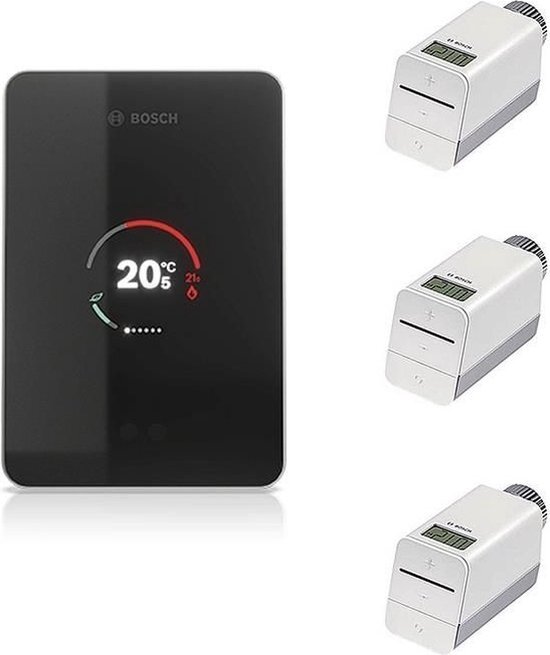 Bosch EasyControl Set CT 200 Zwart | THERMOSTAAT | Wij helpen je kiezen!