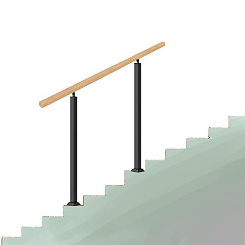 XOTAK Trapleuning Leuning, massief houten handrails met verstelbare ...